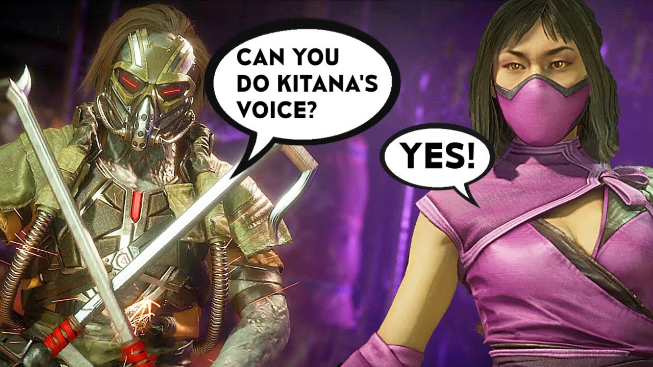 MK11 Mileena Does Kitana's Voice To Fool Liu Kang Mortal Kombat 11 ...