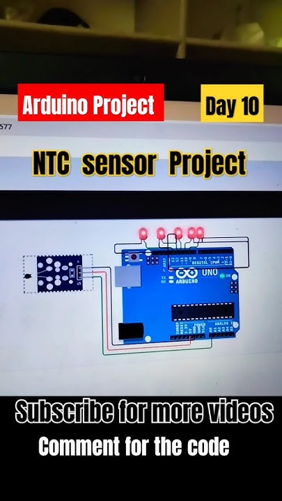 NTC Sensor Project// Arduino Project Day 10 #ntctemperaturesensor# ...