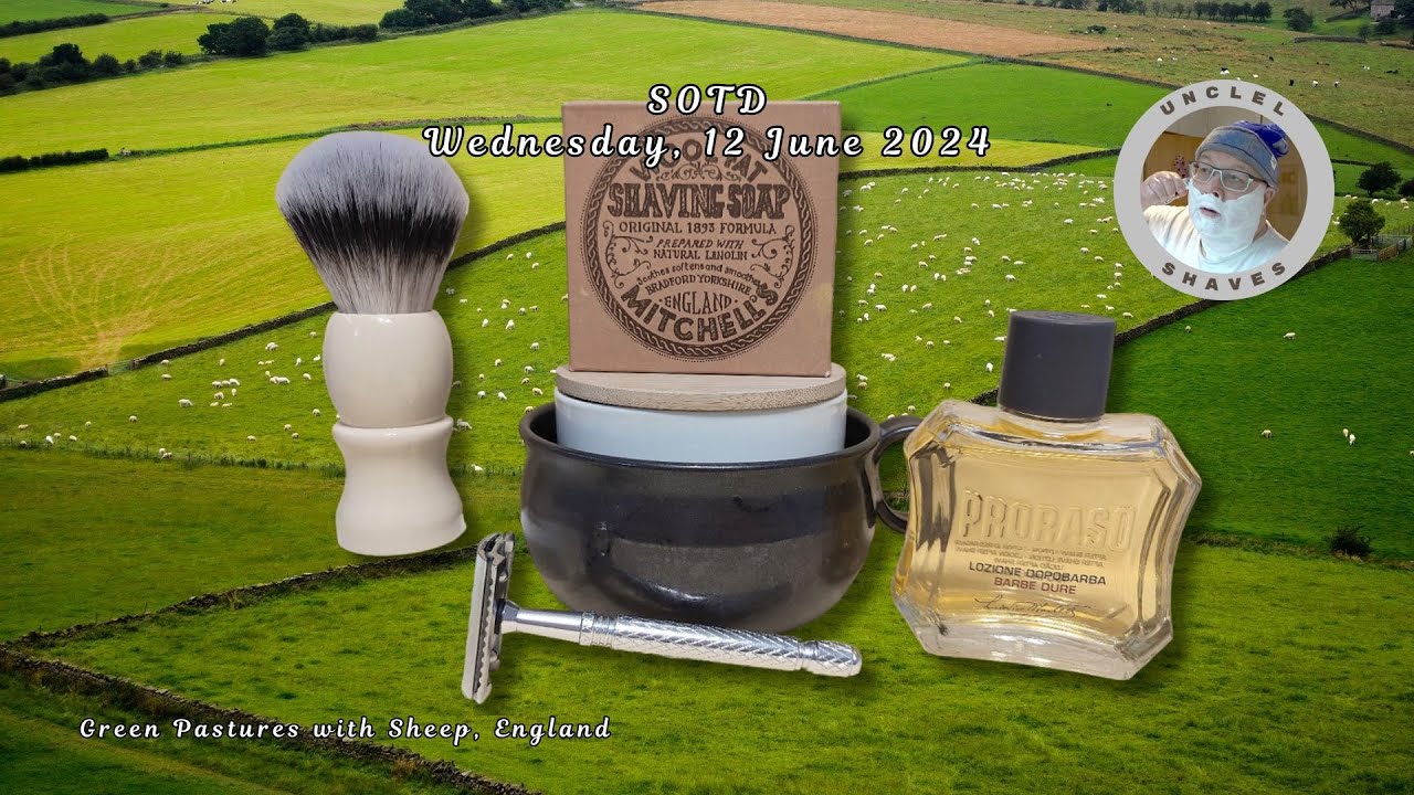 SOTD s322 || Mitchell’s Wool Fat | TroyCraft “The Bishop” 24/54 ...