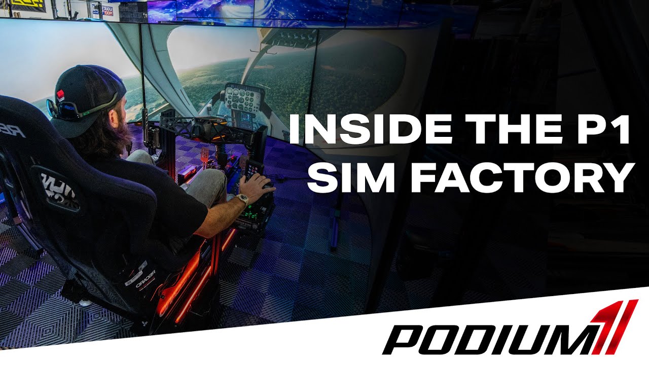 Behind the Scenes at the Podium 1 Race and Aviation Simulator Factory ...
