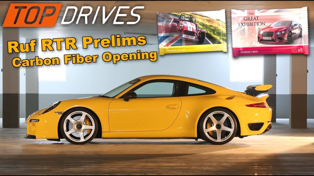 Got A Nice Carbon Fiber From The Ruf RTR Prelims - Top Drives - YouTube