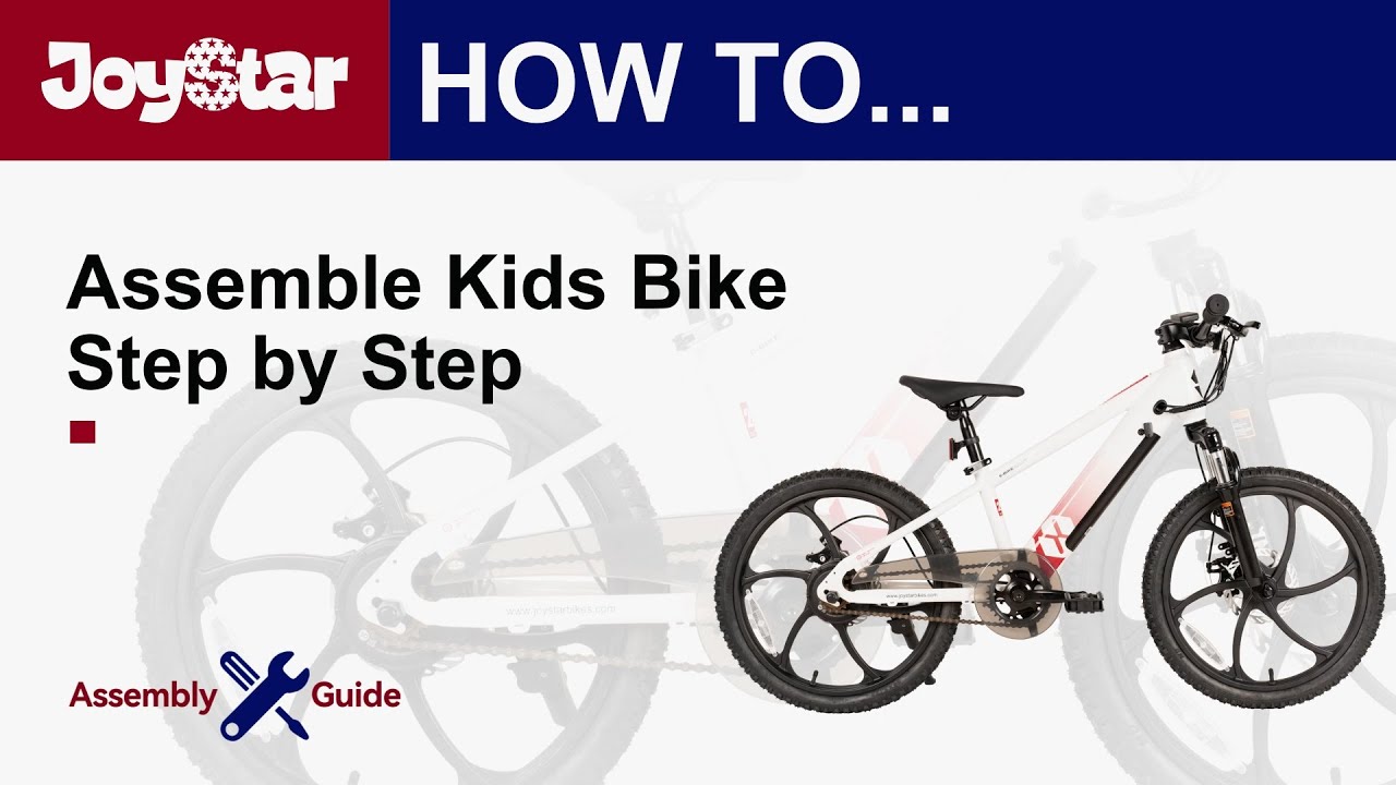The Assembly Guide of JOYSTAR Starmoto Glidex 20 Inch Electric Bike for ...