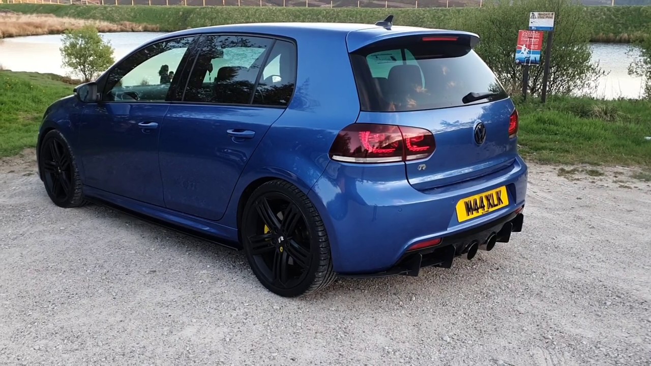 MK6 GOLF R FLAMES - YouTube