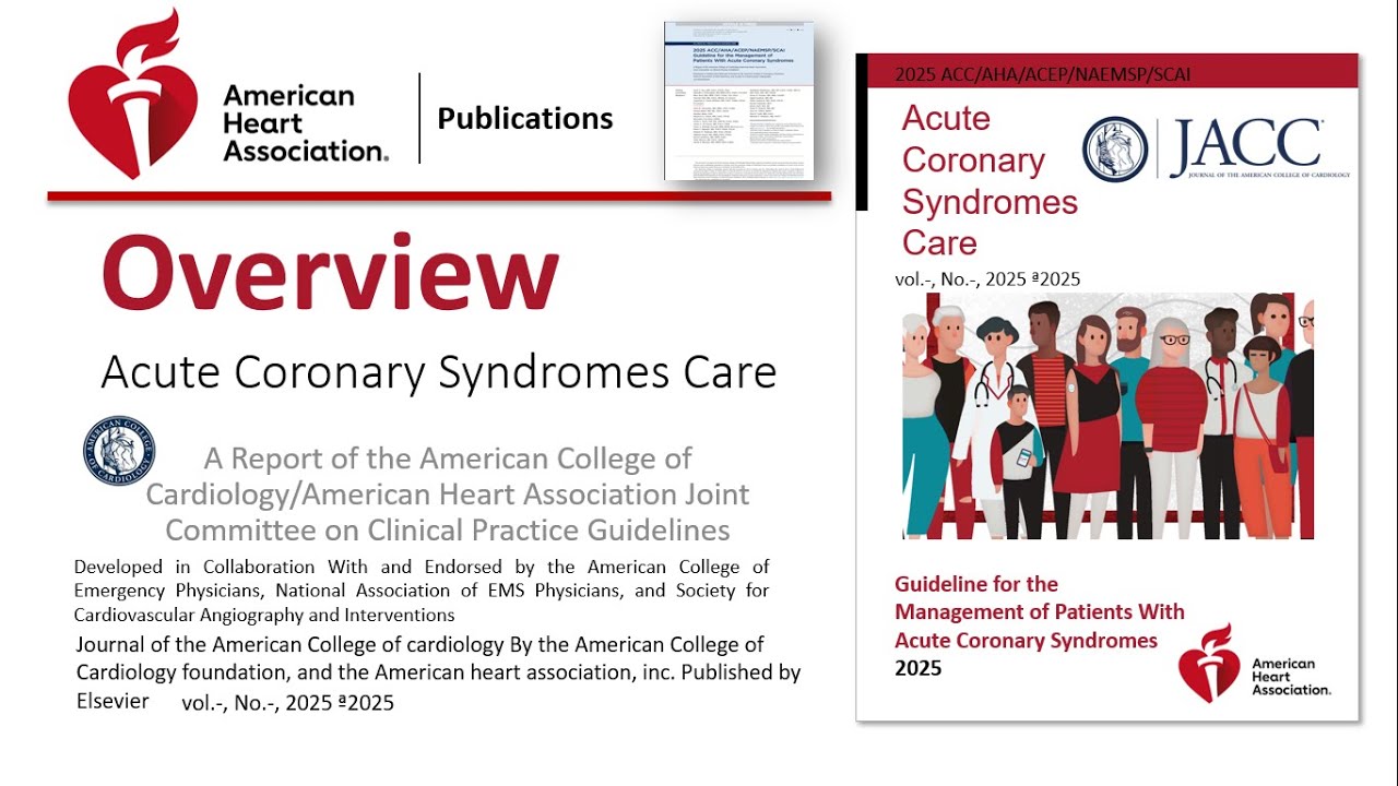 Overview of Acute Coronary Syndromes (ACS 2025) - YouTube