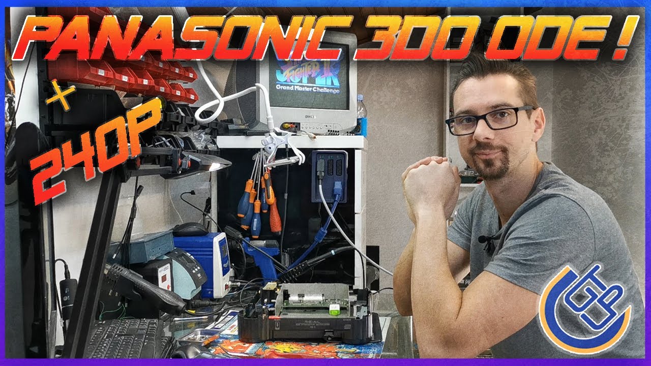 [GTU] PANASONIC 3DO ODE + 240P - InstallationFR - YouTube
