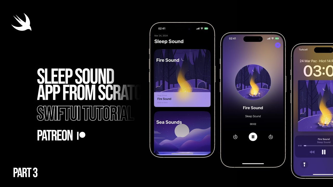 How To Make A Sleep Sound App From Scratch Part 3 In Swiftui Tutorial 3428