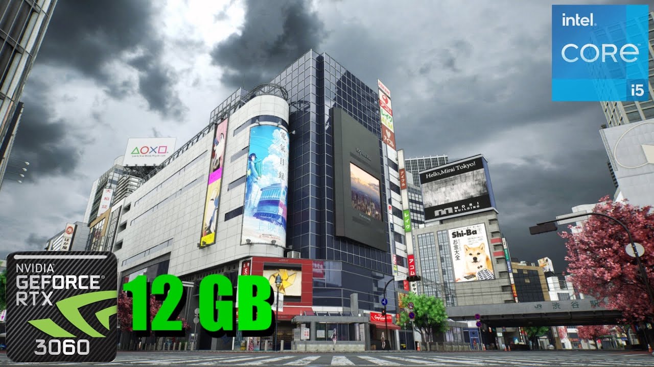 Anime Tokyo in Unreal Engine 5 [Tokyo in UE 5 - RTX 3060] - YouTube