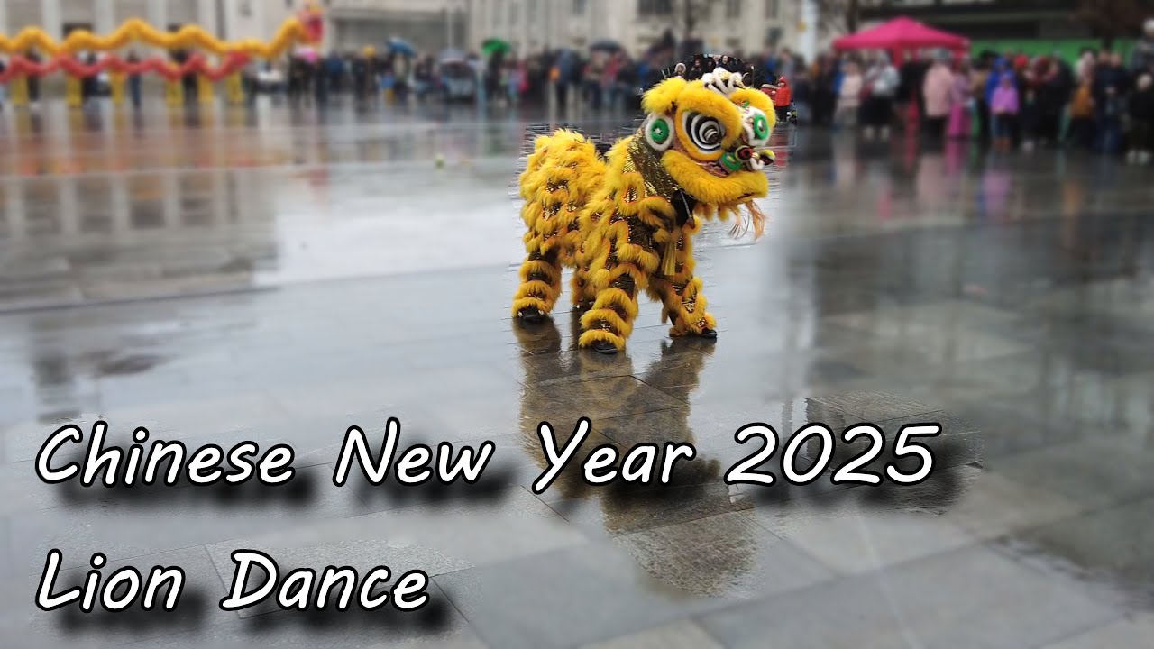 Chinese New Year 2025 Lion Dance - The Year of the Wood Snake - YouTube