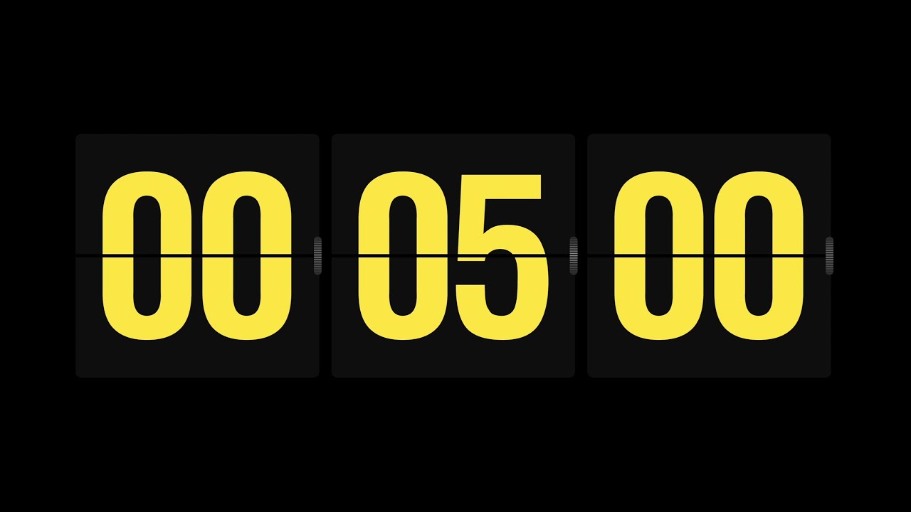 5 Minute Yellow Timer ⏱️ | Take a Break & Clear Your Mind ☀️ - YouTube