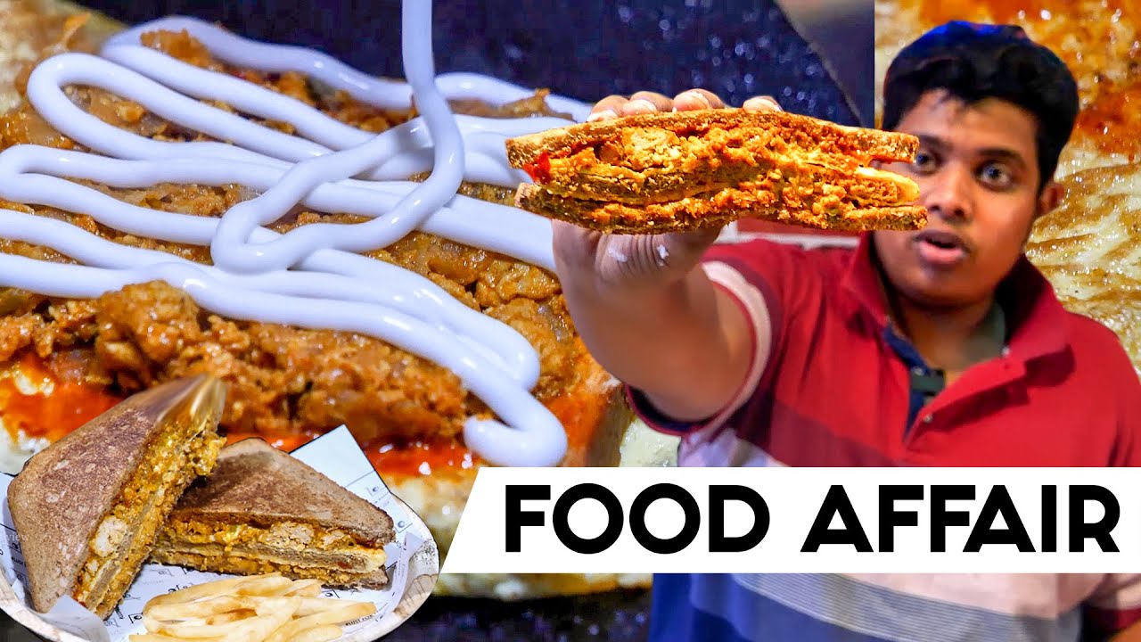 THALA Sandwich and THALAPATHY Burger - Food Affair, Chennai - YouTube