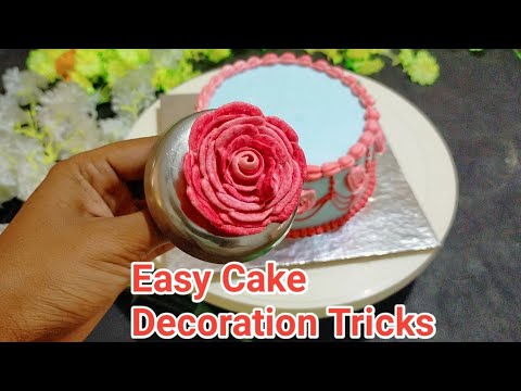 How To Make Cake Decorating Ideas For Birthday/ Homemade Cake ...