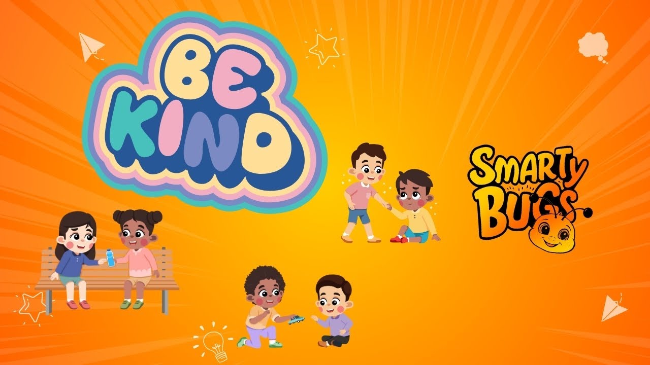 Kindness Song | Learning Videos for Kids | Smarty Bugs #nurseryrhymes # ...