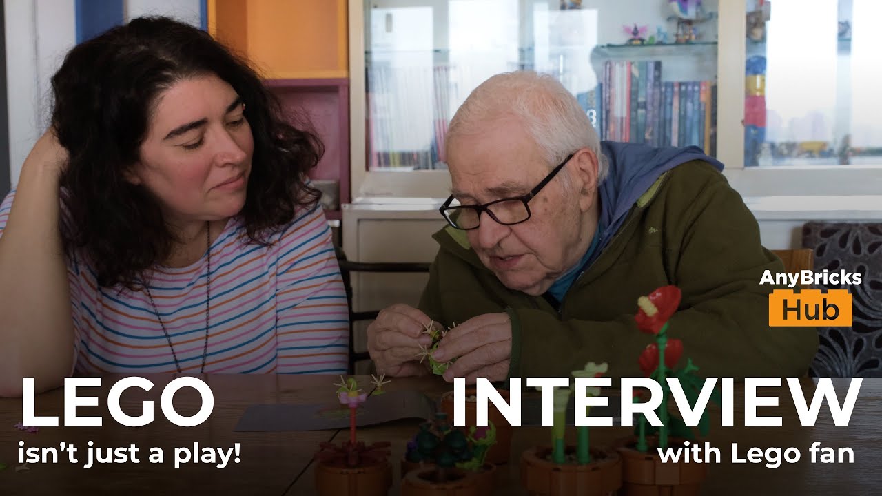Daughter and 81-years-old father building Lego together | Interview for ...
