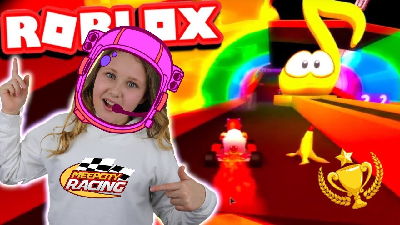 RACING IN MEEP CITY!! DID I WIN? Meep City Roblox with Ruby Rube - YouTube