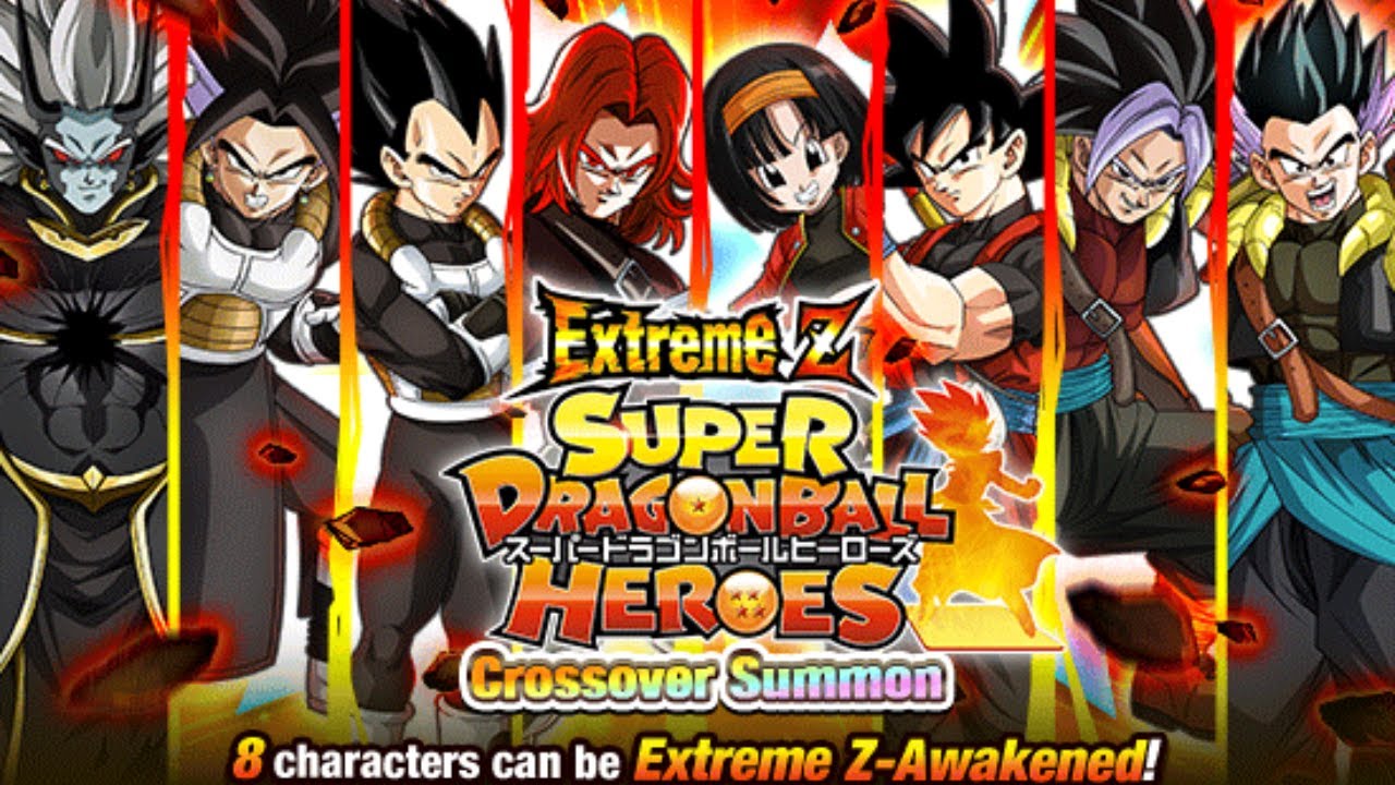 SUPER DRAGONBALL HEROES CROSSOVER COLLAB EXTREME Z BATTLE!!! (DBZ ...