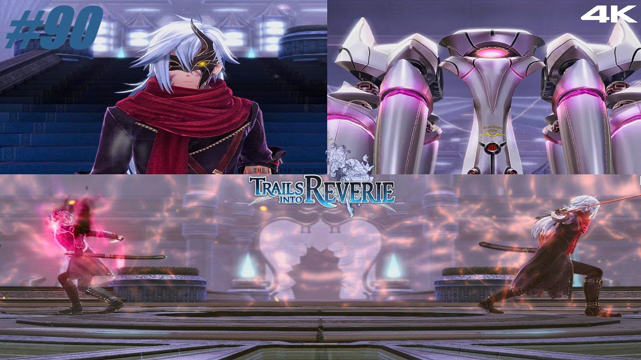 Trails into Reverie Walkthrough Part 90 "Masked Swordsman (Boss Fight ...