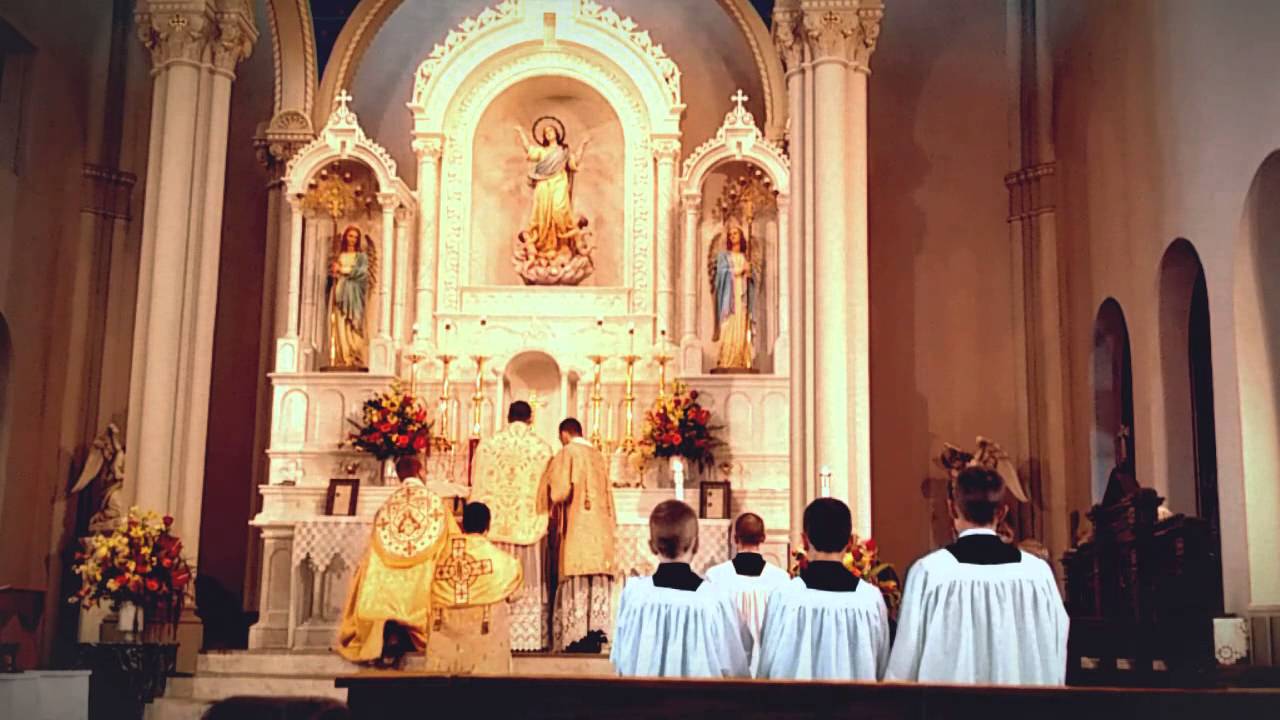 First Mass of Father J. Kodet, FSSP - YouTube