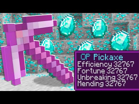 MAX LEVEL ENCHANTMENTS in Minecraft! (Level 32767 Tools) - YouTube