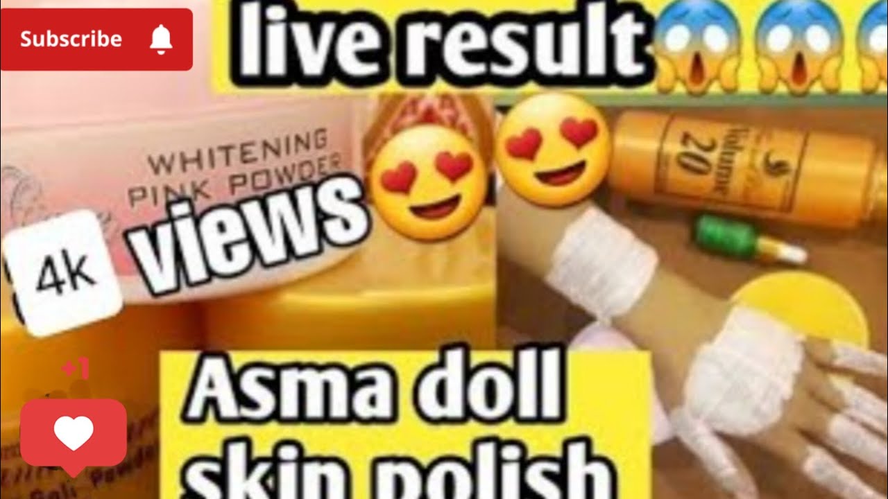 TikTok Viral Asma Doll Skin Polish| Does it Work???? ? - YouTube