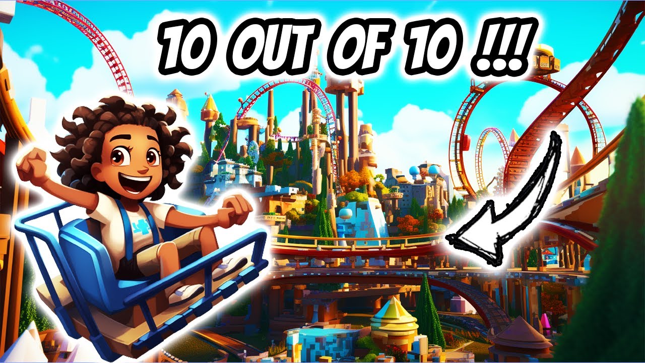 Minecraft Funland 3 Amusement Park Map - Rollercoaster Fun ! - YouTube