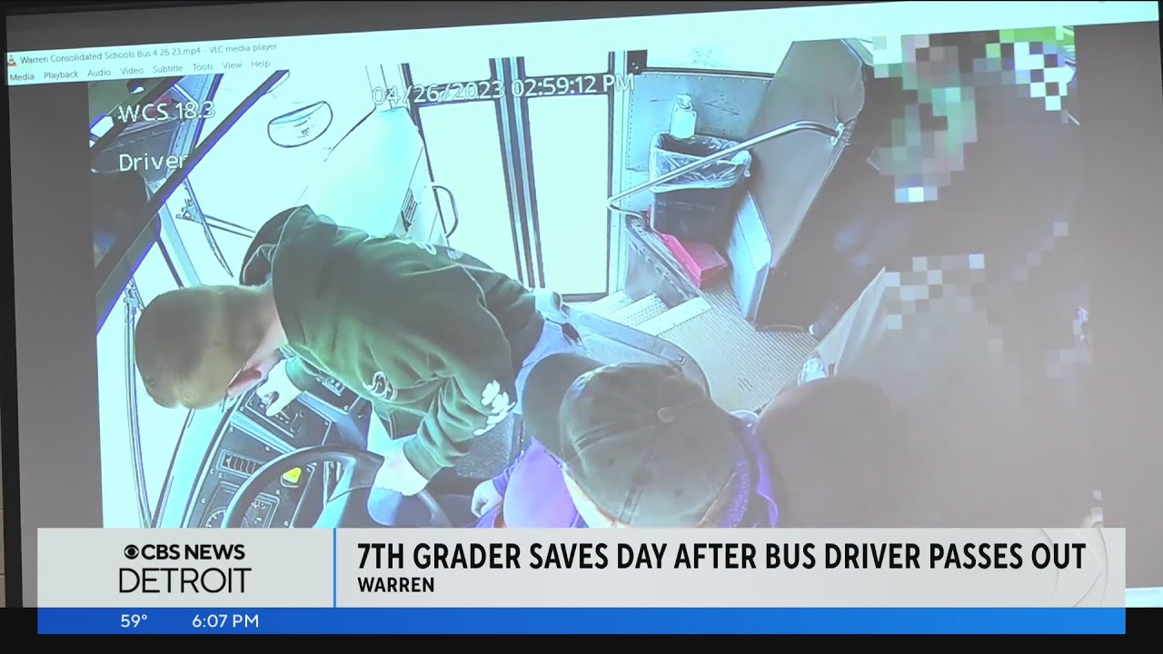Warren middle schooler hailed a hero after saving lives of classmates ...