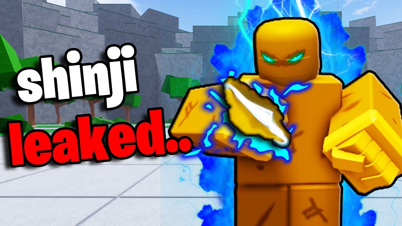 The FULL SHINJI MOVESET Just Got LEAKED.. | Legends Battlegrounds - YouTube