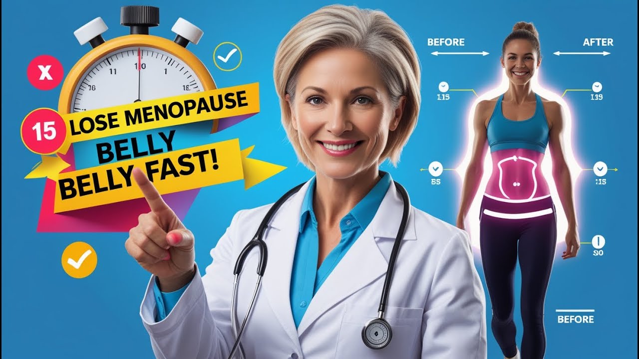 Doctor Explains The BEST 15-Minute Workout to Melt Menopause Belly Fat ...