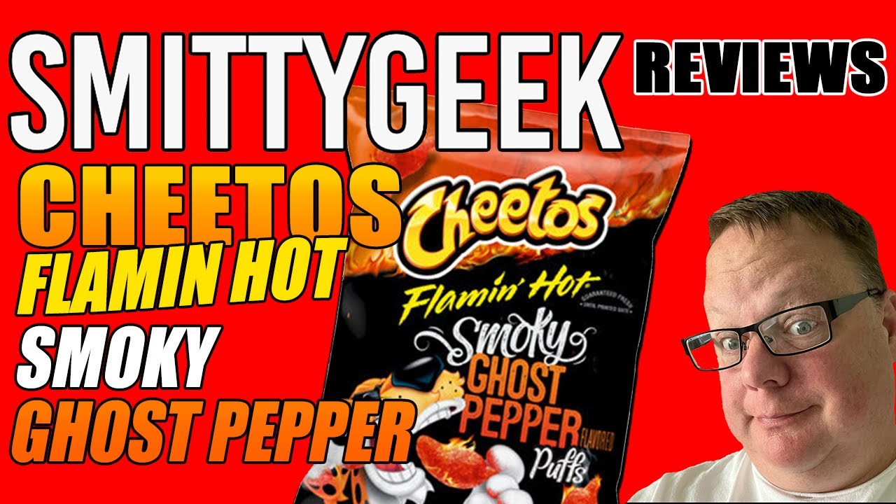 FLAMING Cheetos Smoky Ghost Pepper Review - YouTube