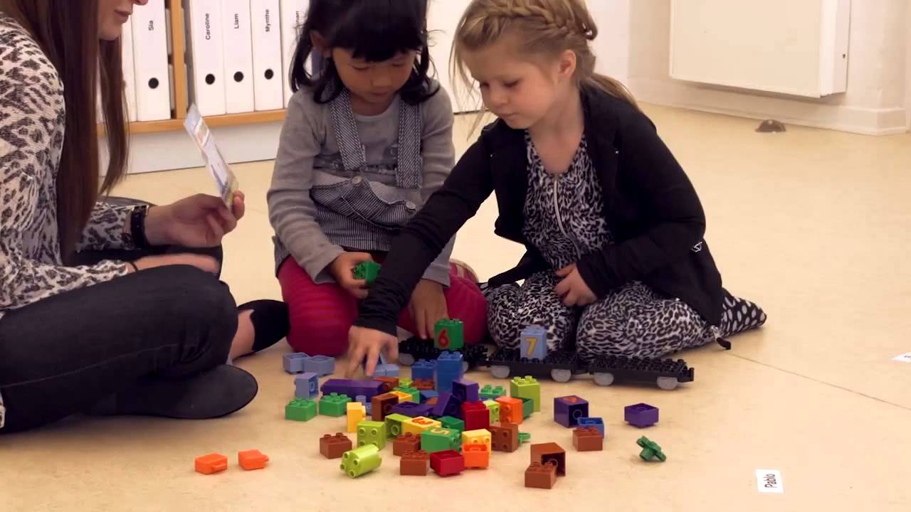 LEGO Education Preschool Math Train Activity 2 - YouTube