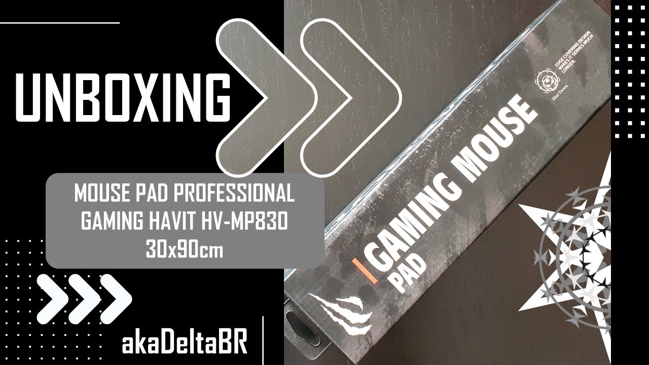 UNBOXING - MOUSE PAD PROFESSIONAL GAMING HAVIT HV-MP830 30x90cm ...