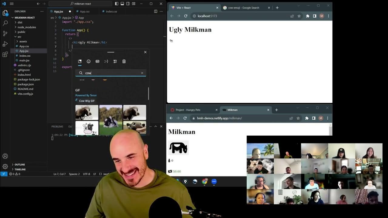 Lecture On React Rendering A List With Map Method At Hackmyhead Coding Bootcamp Youtube