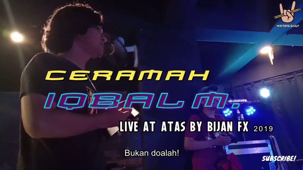 Ceramah Iqbal Othman (Iqbal M.) | [Live] Lepakustik Bersama Iqbal 2019 ...