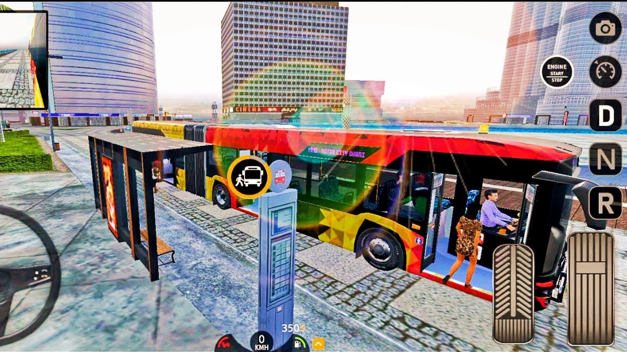 😱🔥NEW UPDATE BUS DRIVING IN DUBAI || BUS SIMULATOR 2023 - YouTube