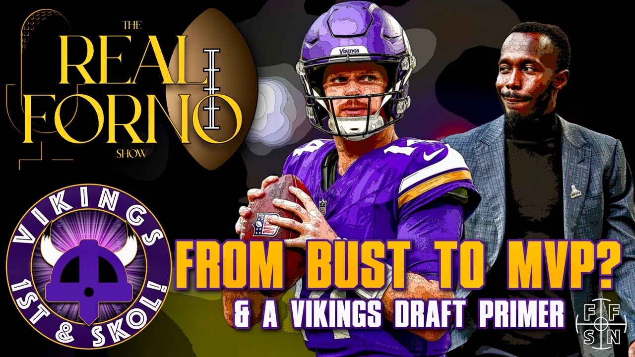 Sam Darnold MVP Case: Vikings QB's Stunning Rise + NFL Draft Preview ...