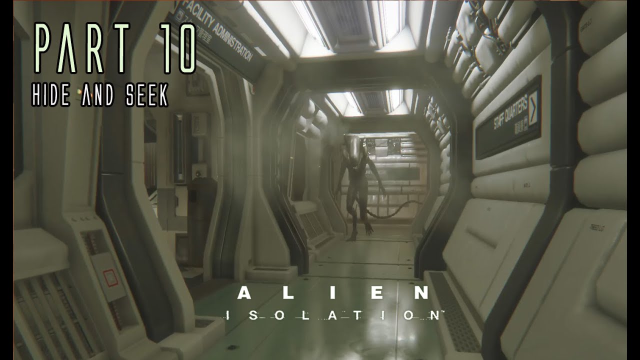 ALIEN ISOLATION | Part 10 (Find a Trauma Kit) | Cinematic Gameplay ...
