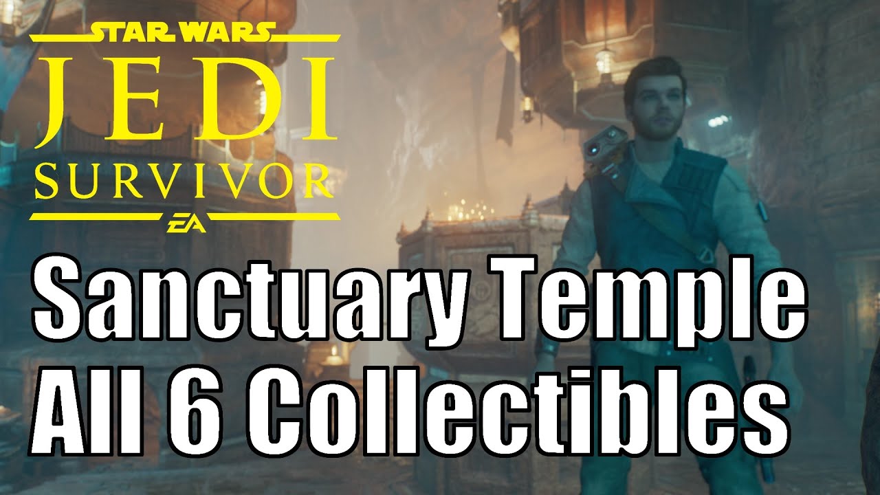 Sanctuary Temple All Collectibles - Star Wars Jedi Survivor - YouTube