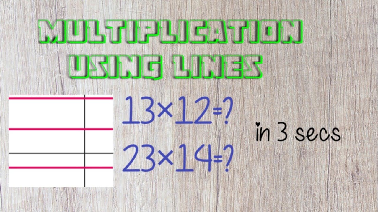 MATHS TRICKS multiplication Using Lines without Table short Method maths-tricks-multiplication-using-lines-without-table-short-method