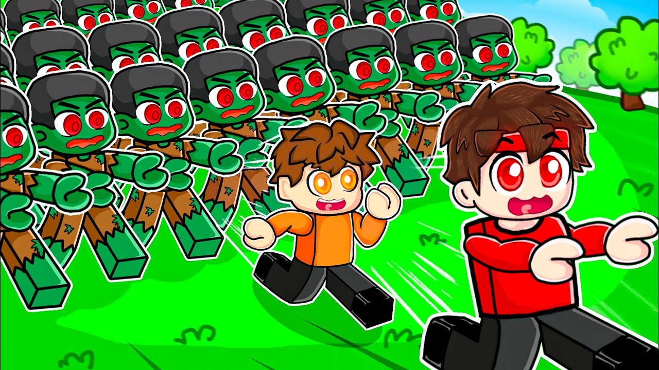 😱999,999,999 Zombies Vs Best Defence Bace in Roblox.! - YouTube