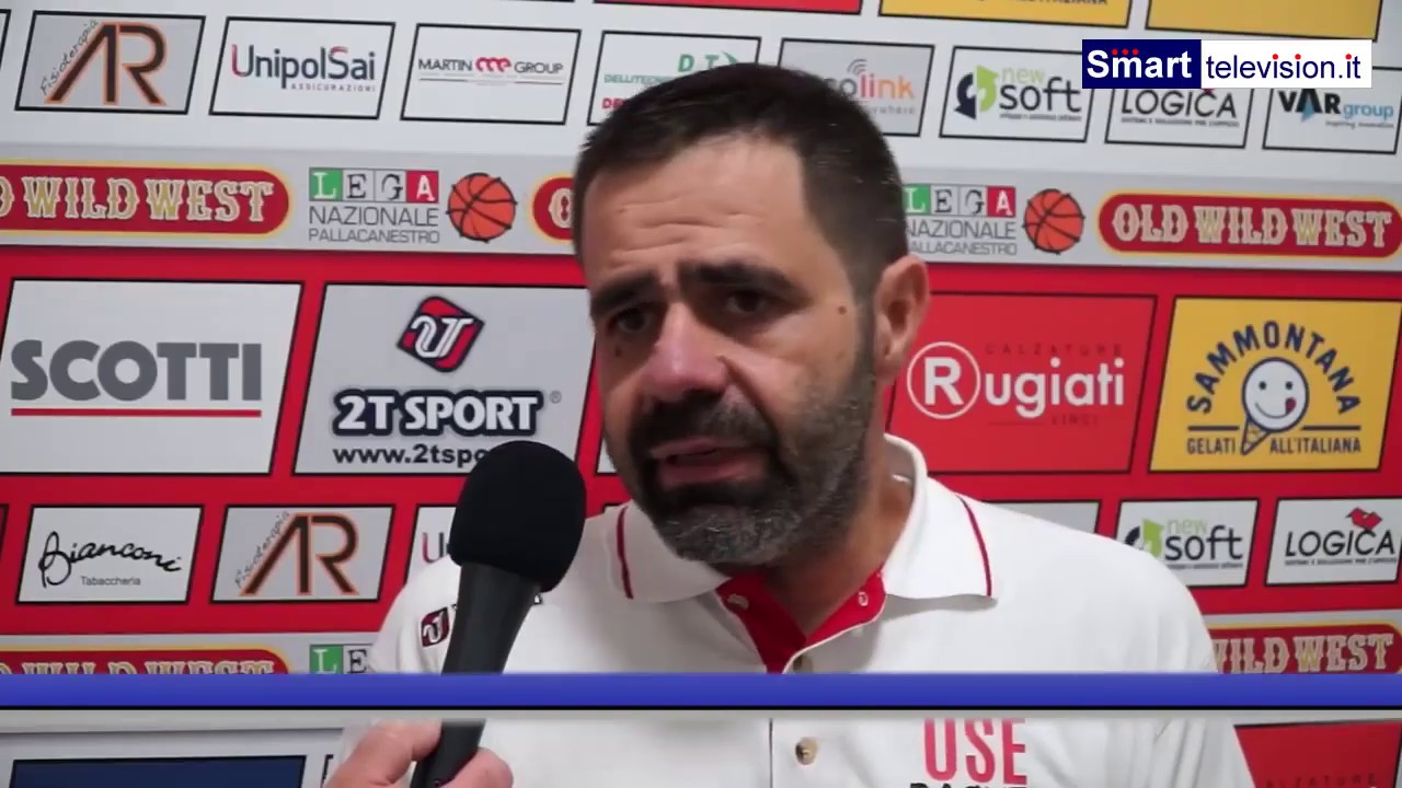 Coach Alessio MARCHINI dopo USE COMPUTER GROSS vs SAN MINIATO - YouTube