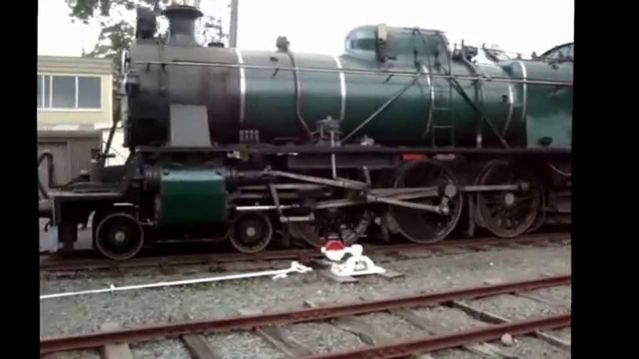 Steam Locomotive M5 Transport Museum Hobart Tasmania - YouTube