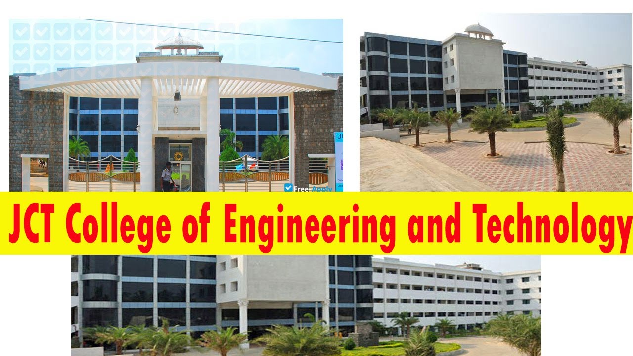 JCT COLLEGE OF Engineering and Technology details in tamil-coimbatore ...