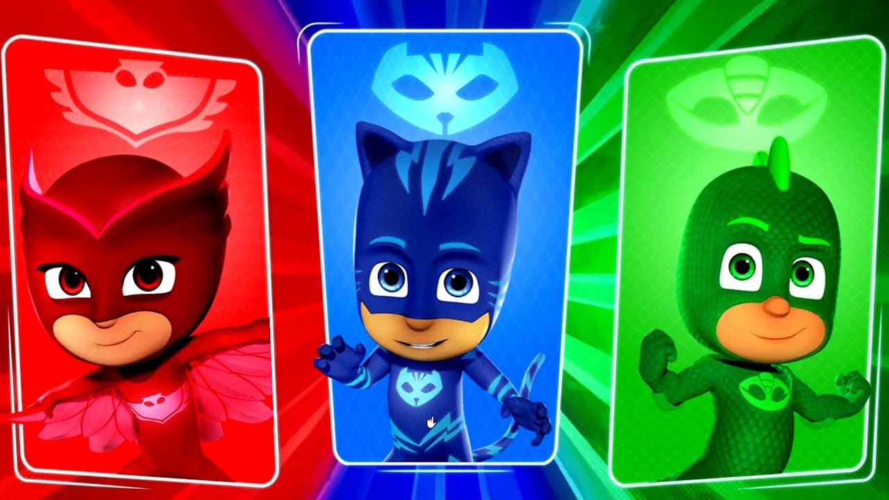 PJ Masks Moonlight Heroes | PJ Masks Heroes Adventure | PJ Power Swap ...