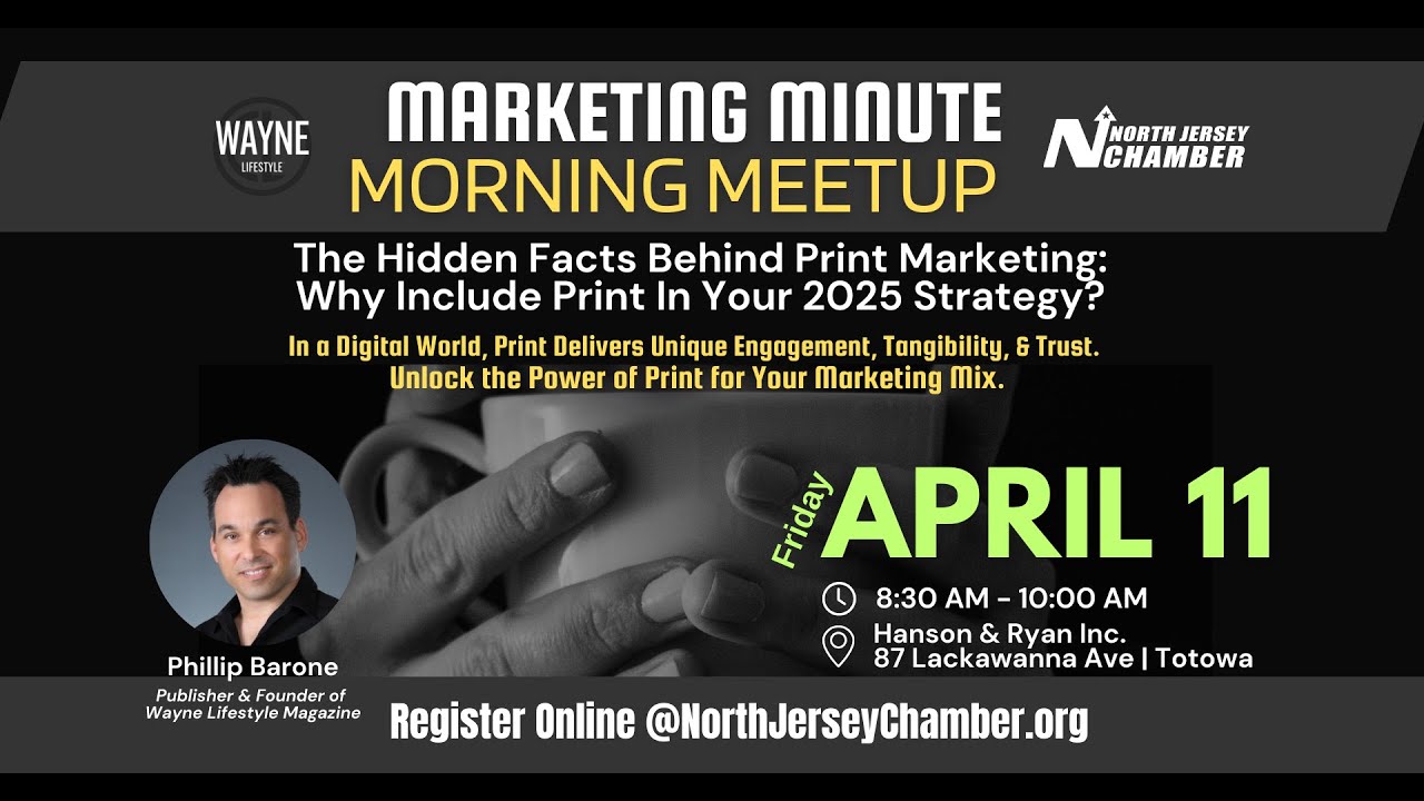 Marketing Minute Morning Meetup: The Hidden Power of Print Marketing 🖨️ ...