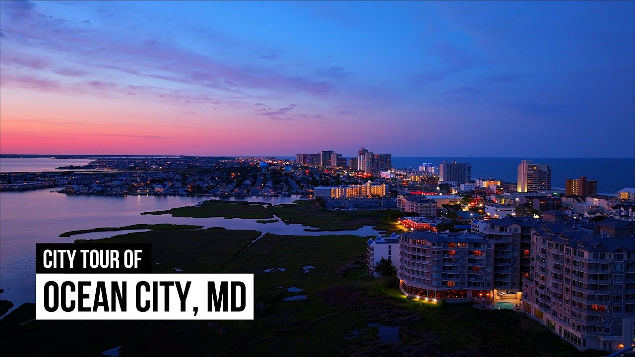 Ocean City Maryland Aerial Drone Tour - YouTube