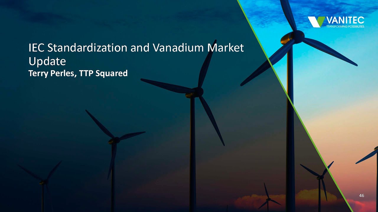 IEC Standardization and Vanadium Market Update - YouTube