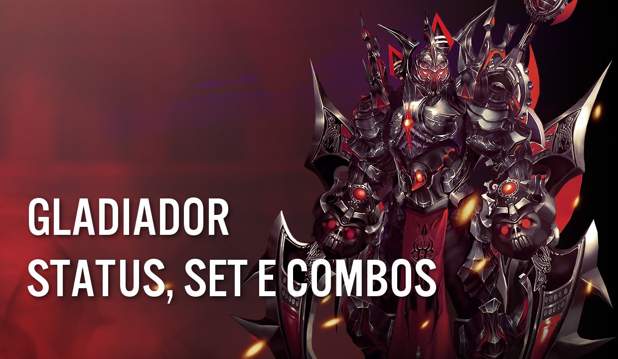 Gladiador - Set, Status e Combos - Cabal Online - YouTube
