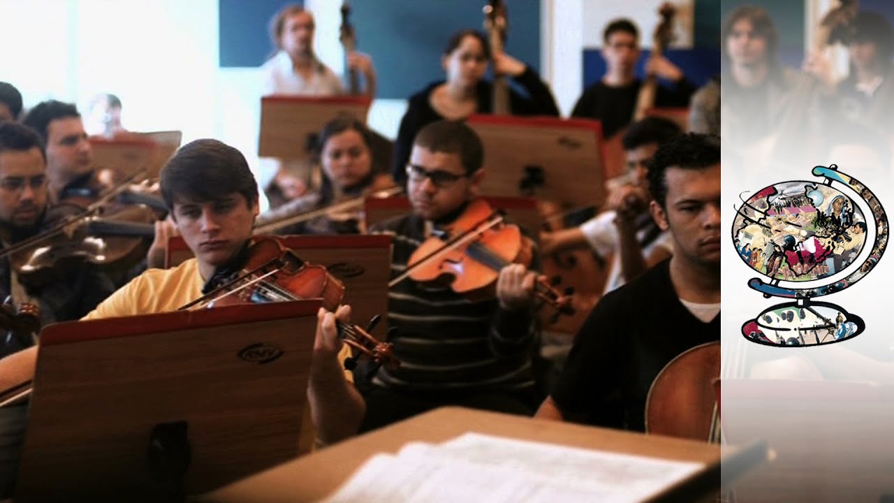 A Unique Musical Project In A Brazilian Favela - YouTube