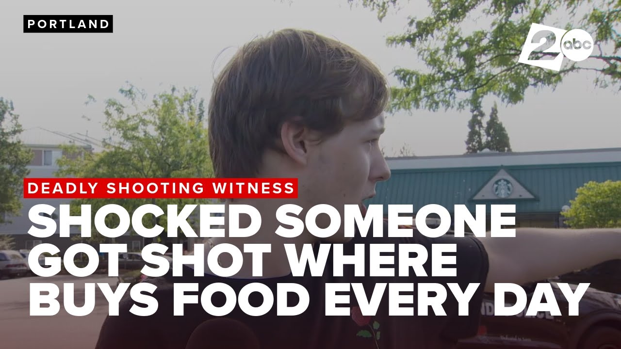 Witness to deadly shooting at Portland Safeway parking lot - YouTube