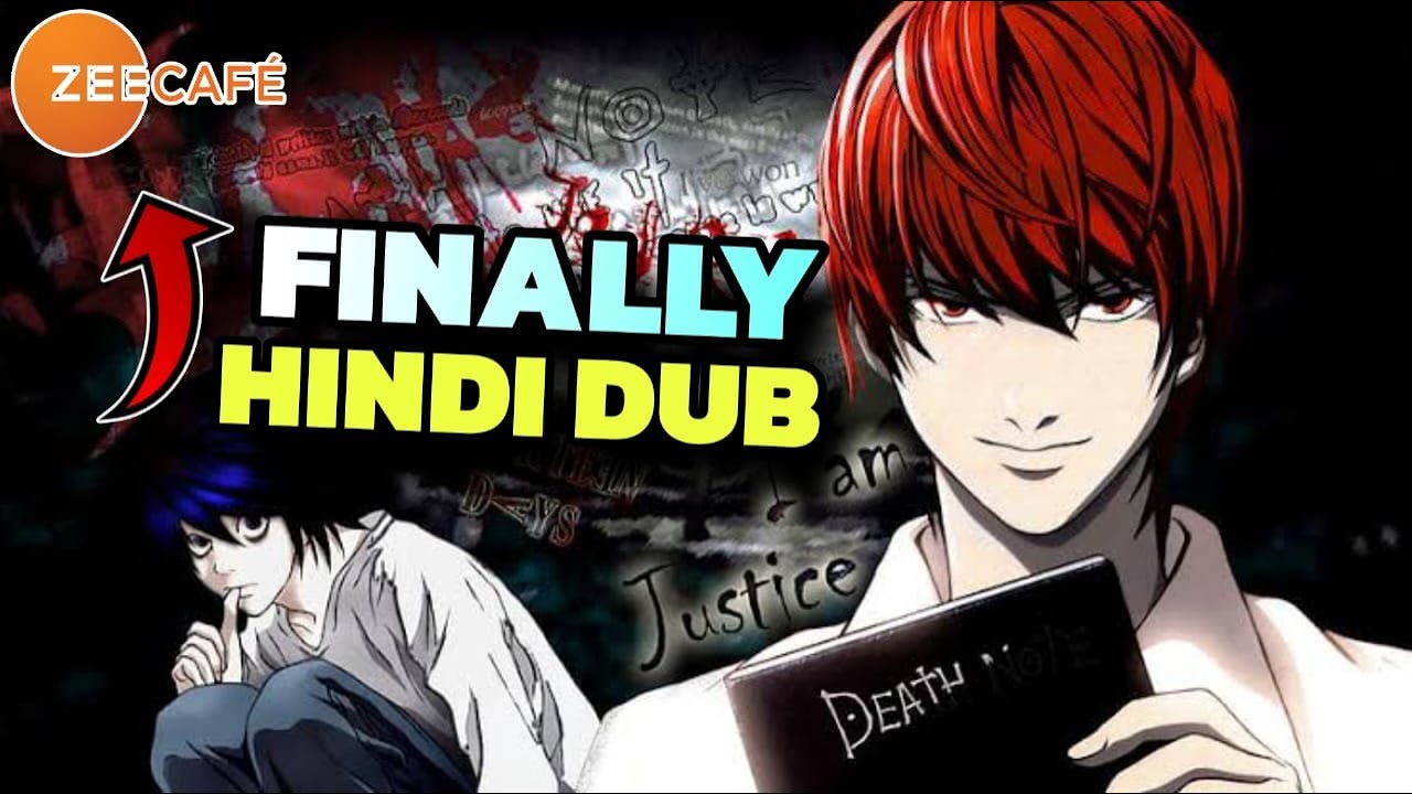 Death Note Hindi Dub Release Date | Death Note Hindi Dub On Zee Cafe ...