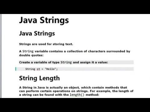 JAVA LECTURE 14 -// STRING IN JAVA// STRING LENGTH| UPPERCASE & LOWERCASE METHODS(@ECL365CLASSES ...